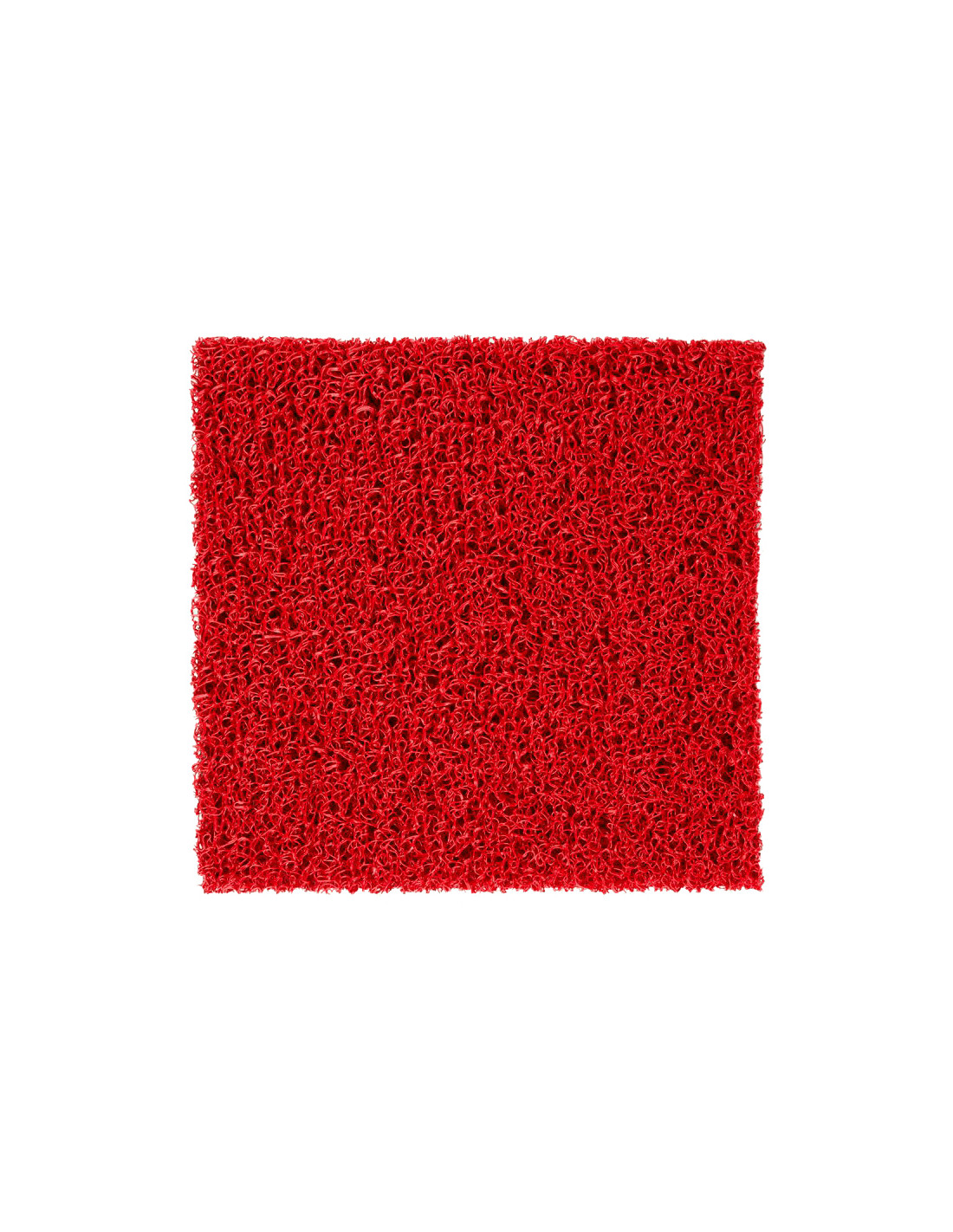 Tapis de Sécurité Rouge PVC 1mx10m - Épaisseur 14mm - Béton Avenue