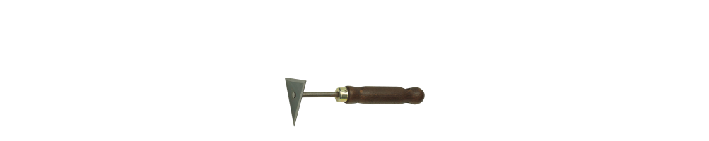 Grattoir Triangulaire déboucheur buse outils maçon - Béton Avenue